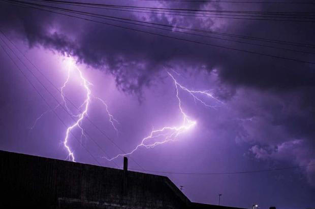 Gallery: Readers' pics of lightning over Wirral last night