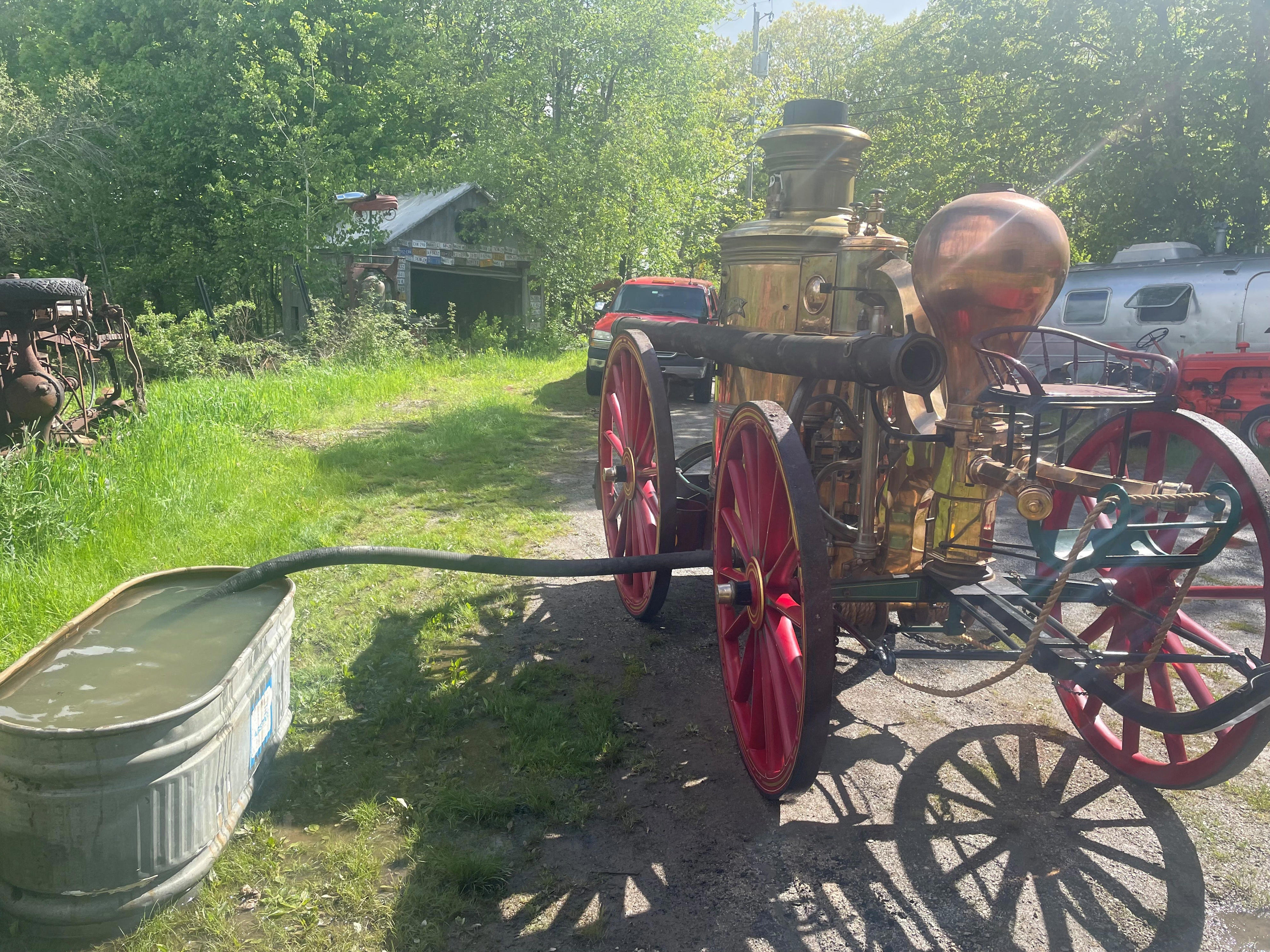 America's oldest operating steam fire engine returns to Owego