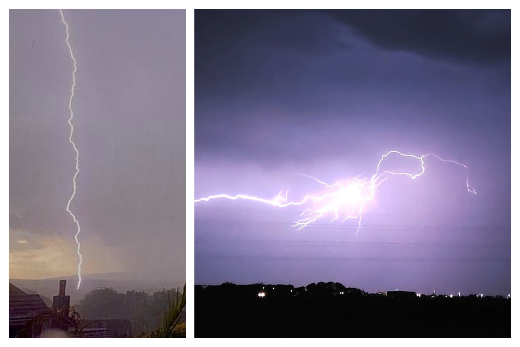 Lancashire weather: Thunderstorms, lightning and heavy rain sweep ...
