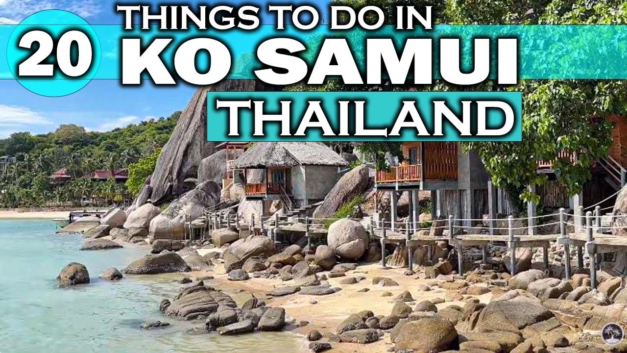 Best things to do in Ko Samui Thailand 2026 4K