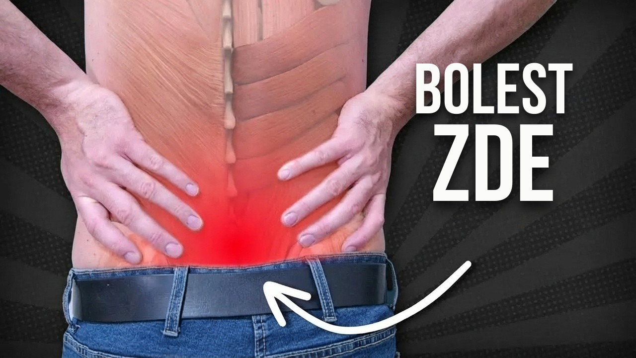 3 cviky pro uvolnění zad a konec bolesti beder (varianty pro každého)