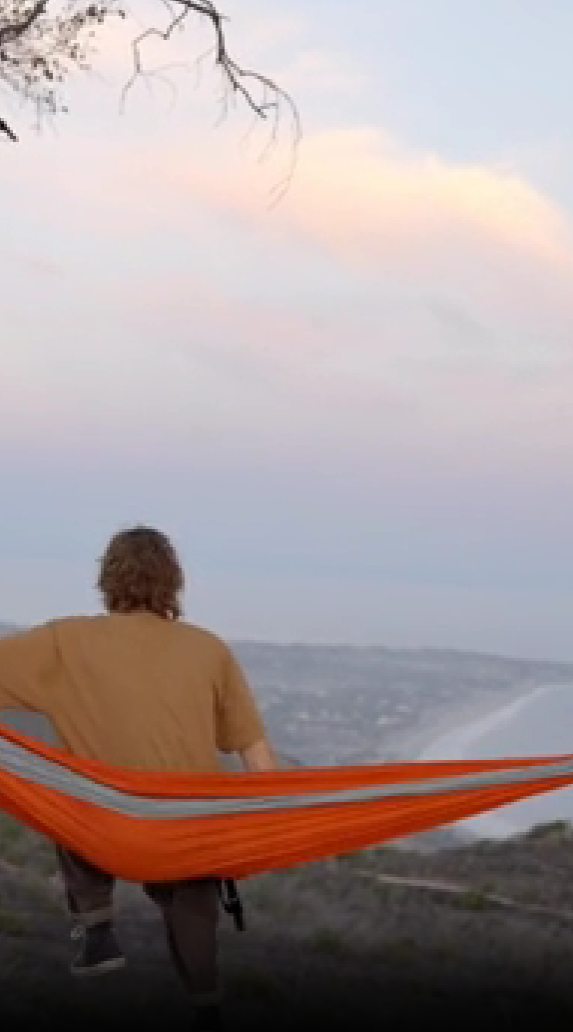 Sunset adventure exploring Southern California outdoors