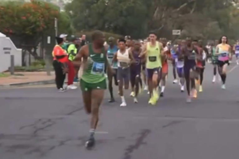 Cape Town Marathon controversy as rogue runner leads elite field – Latest