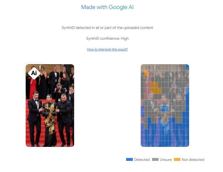 Image mocking Cambodian designer at Cannes Film Festival is AI-generated