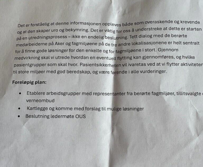Vil skrote tilbud: Tusenvis av pasienter rammes
