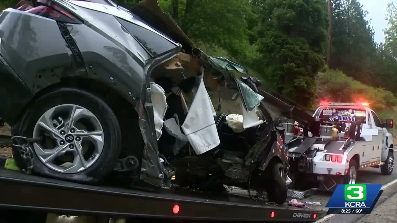 Deadly SUV crash into American River in El Dorado County injures three ...