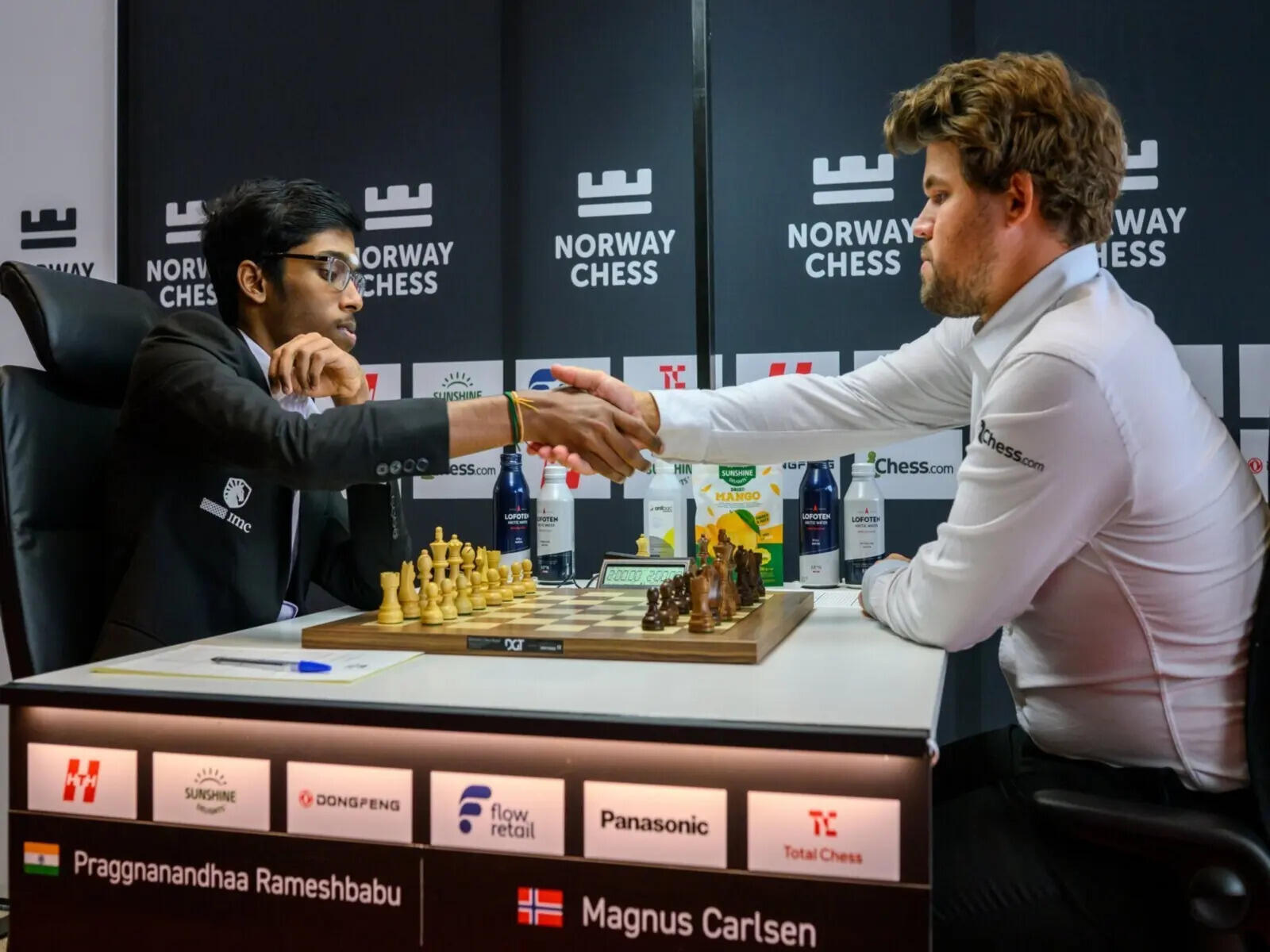 Indian grandmaster R Praggnanandhaa stuns Magnus Carlsen in classical ...