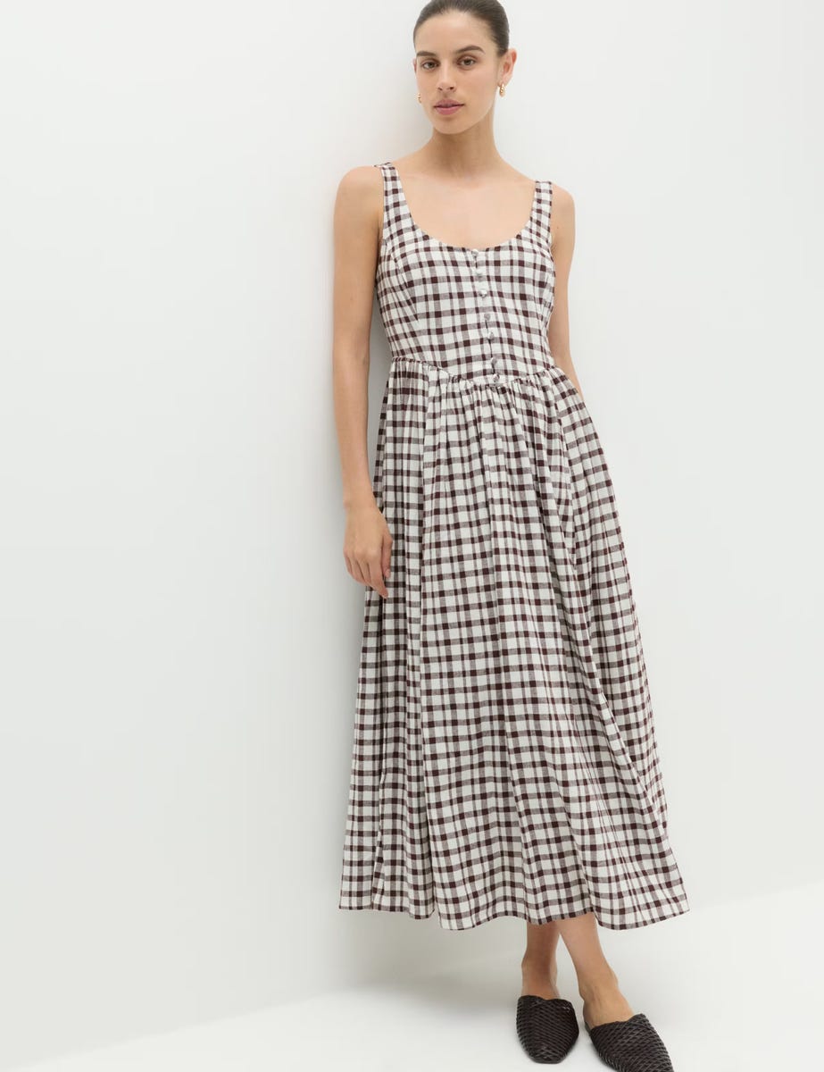M&S’s pretty gingham corset dress is the easy summer outfit to wear on ...