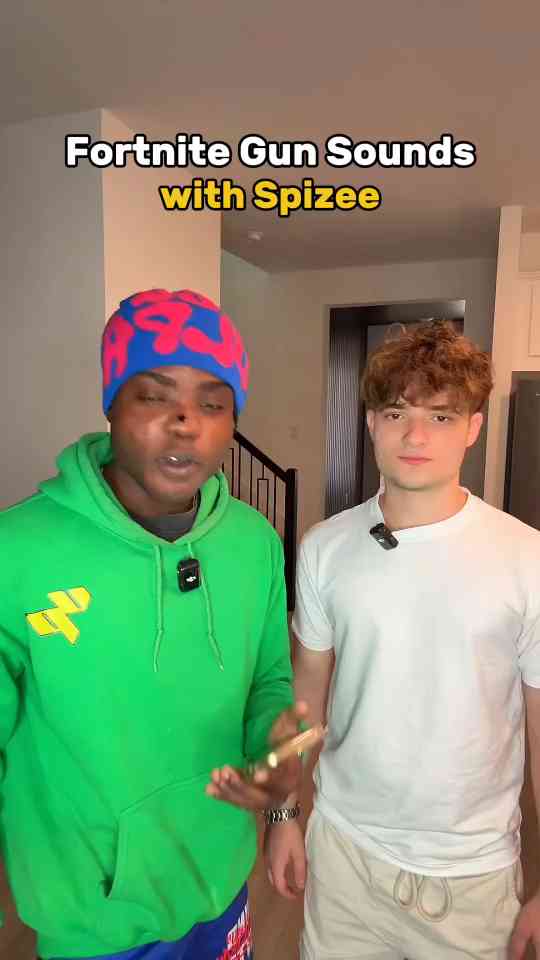 Gun sounds challenge with Spizee