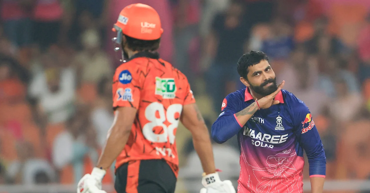 IPL 2026 [WATCH]: Ravindra Jadeja responds with cheeky Pushpa ...