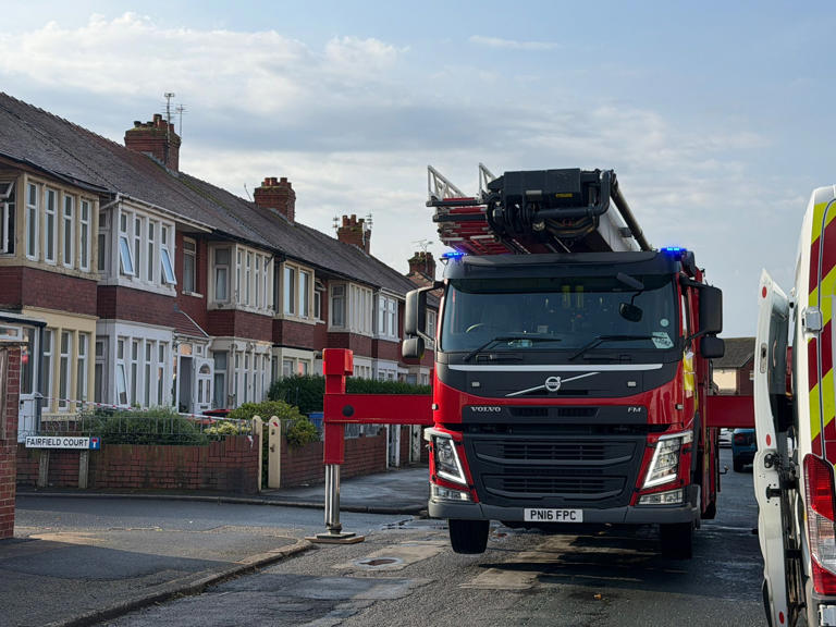 Eight fire engines tackle major blaze at former Fleetwood department store