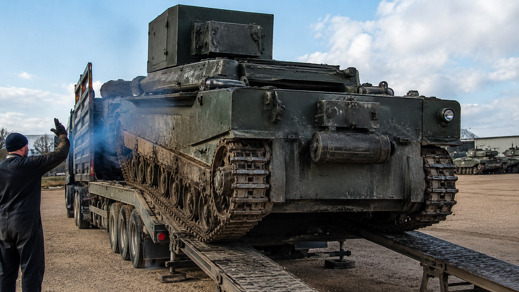 25 tanks turn a museum loadout into a logistical fight