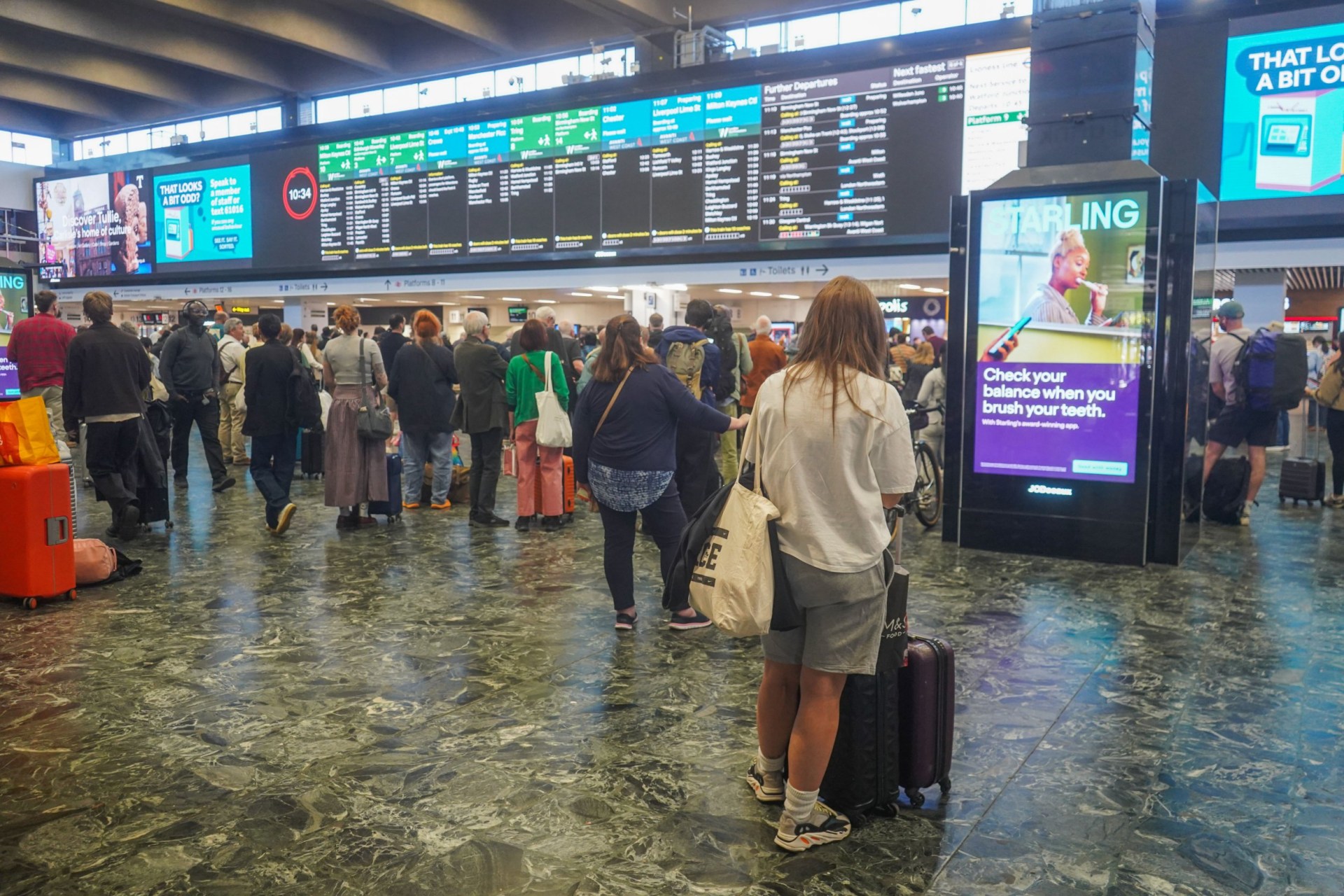 Lightning damage causes rush hour train delays on major route into London