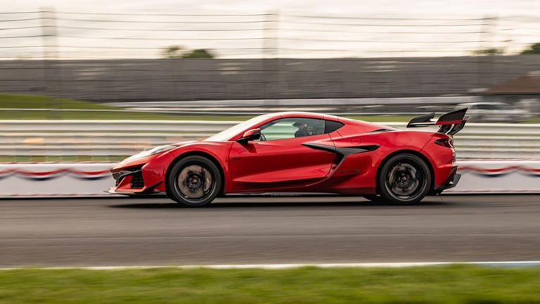 Cake, candles and a 1,250 hp ZR1X: Inside Corvette's Indy 500 birthday ...