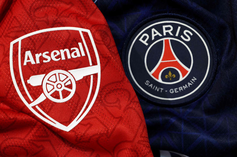 Arsenal vs PSG: Who has the most expensive starting XI in the Champions ...
