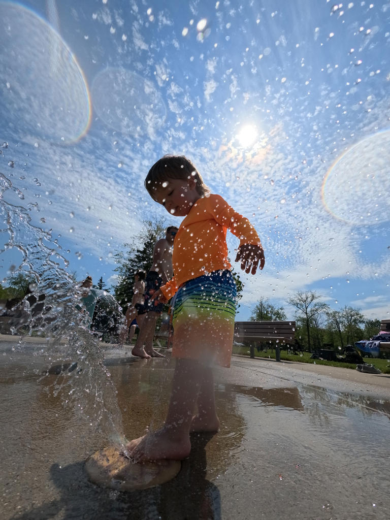 I left my waterproof compact camera behind and used the new GoPro as a ...