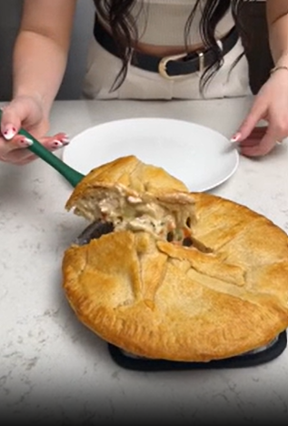 Easy chicken pot pie creamy comforting and delicious homemade classic