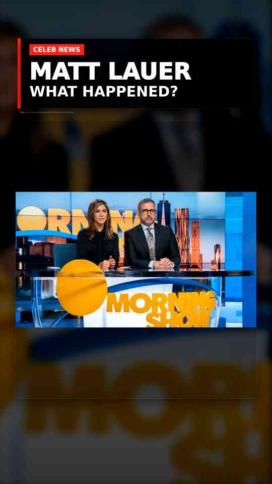 What really happened to Matt Lauer?
