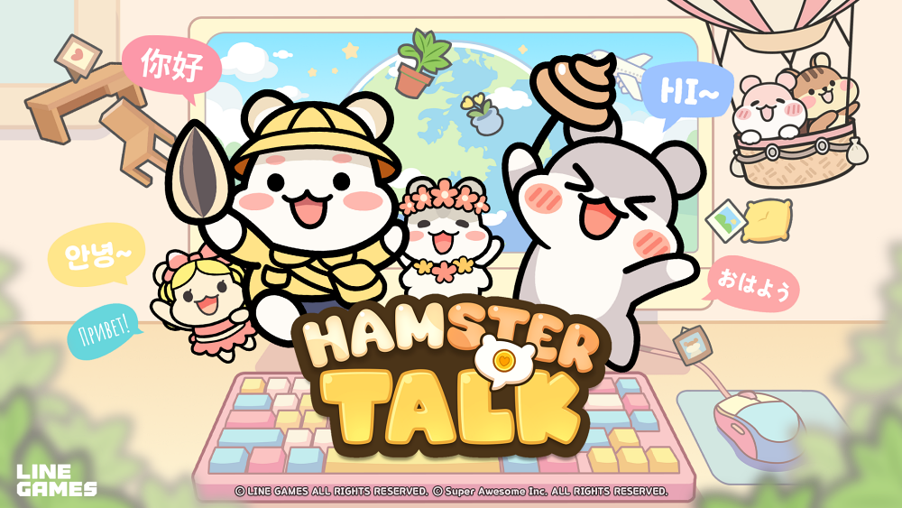 LINE Games officially launches PC idle healing game 'Hamster Talk' on ...