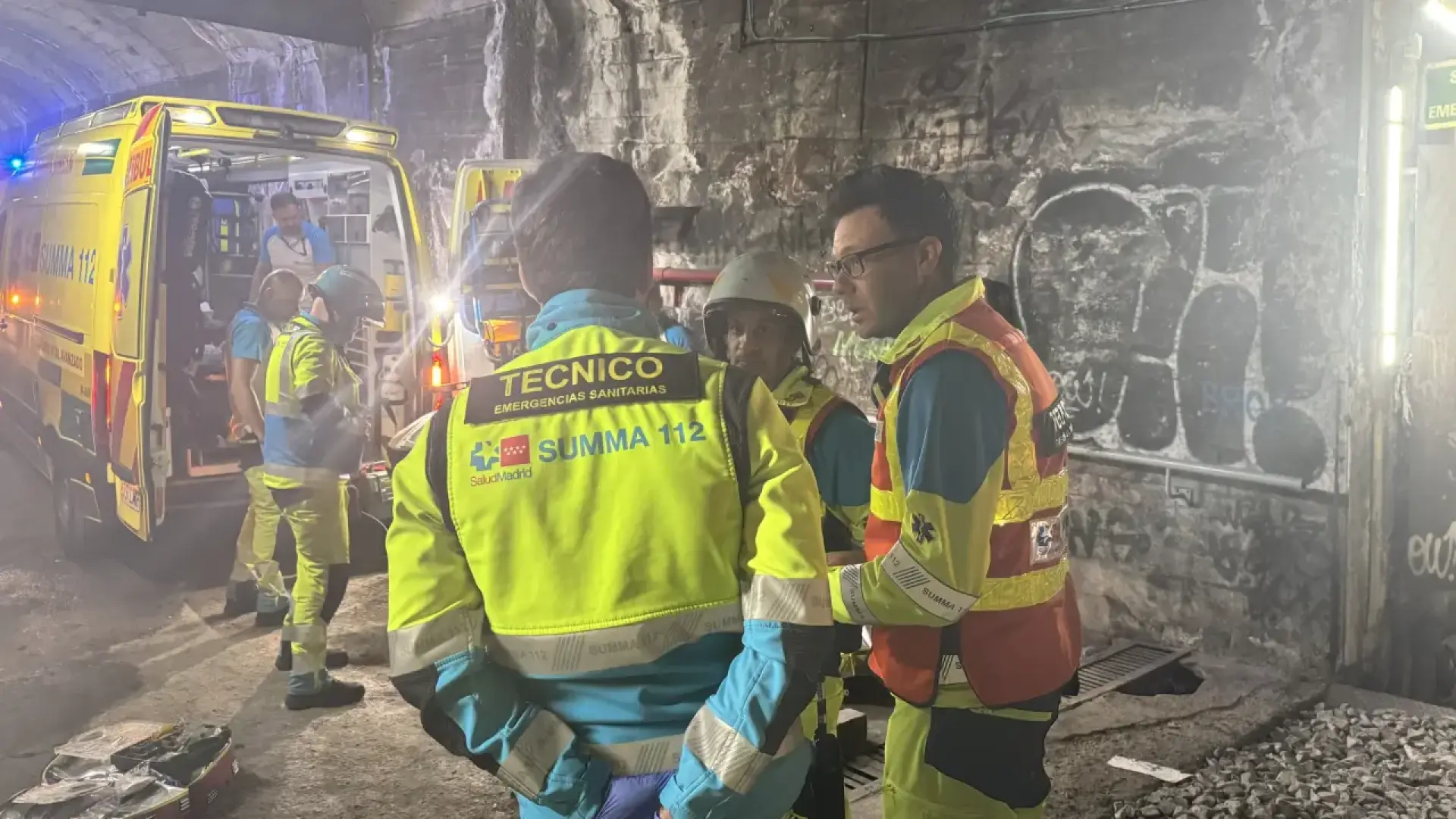Muere un trabajador en un túnel de Cercanías Madrid tras recibir un ...