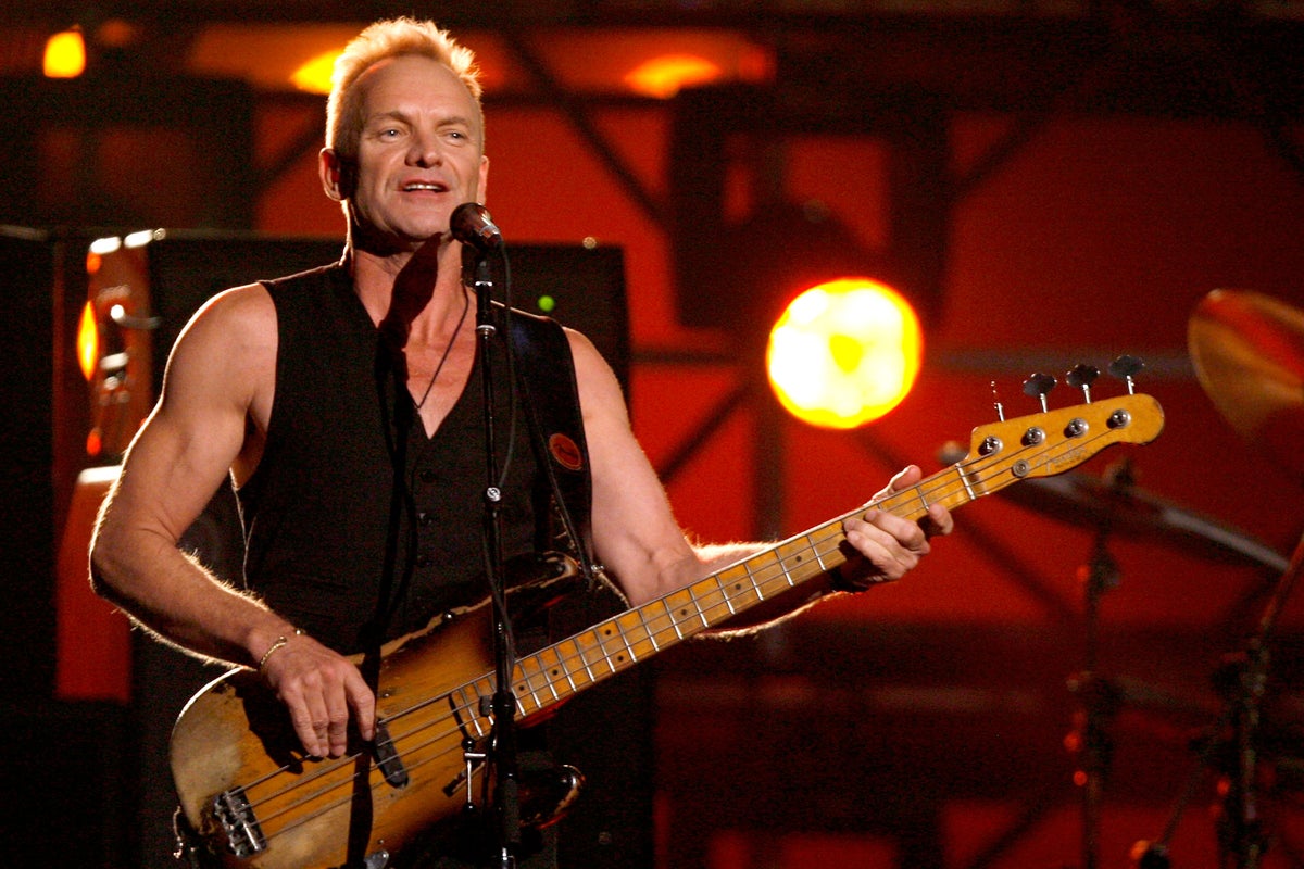 Sting says toxic masculinity driven by men not using their hands