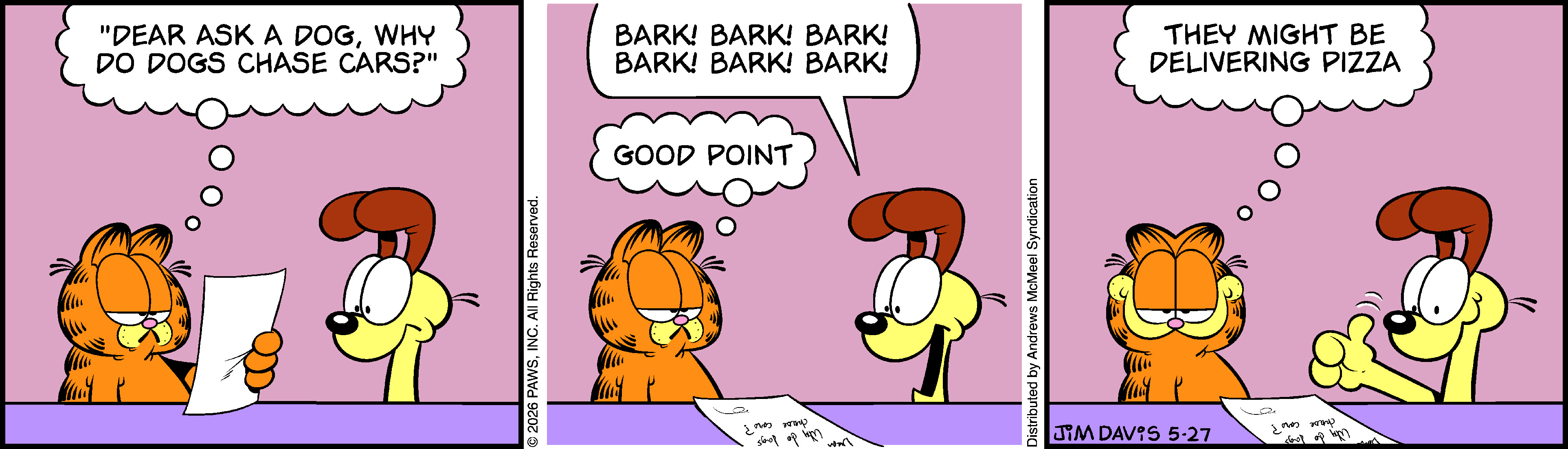 Garfield by Jim Davis