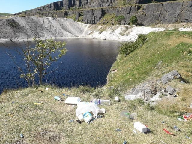 Stay away plea as visitors flock to Derbyshire’s dangerous blue lagoon