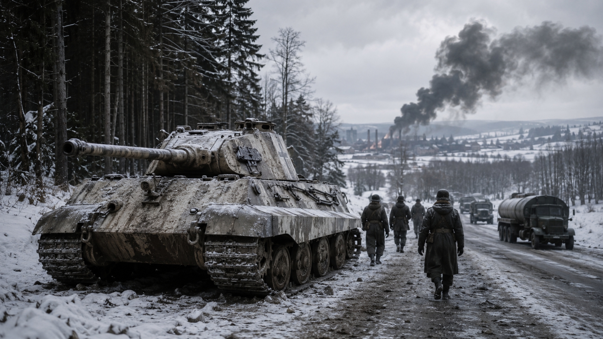 Wie Treibstoffmangel Hitlers letztes Risiko in den Ardennen scheitern ließ