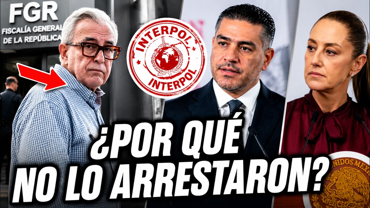 ¿Por qué Harfuch no detuvo a Rocha Moya?
