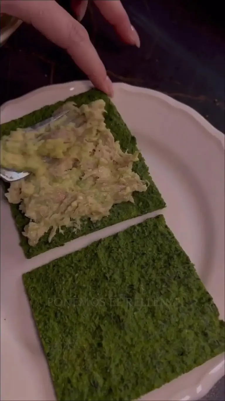 El saludable sándwich de pan de espinacas sin harinas de Vicky Martín ...
