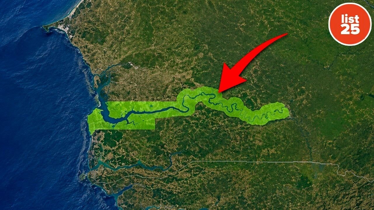 25 countries with geography that honestly shouldn't exist
