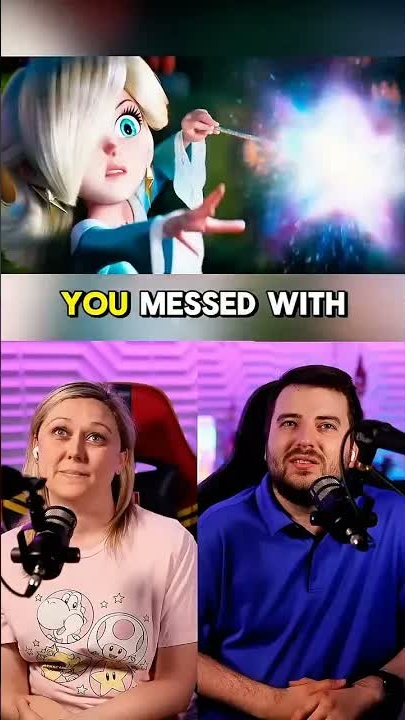 You mess with the wrong mama! 😱 Super Mario Galaxy reaction!