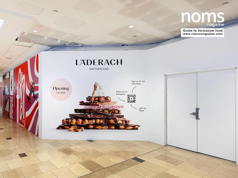 A famous Swiss chocolatier is opening its first downtown Vancouver location