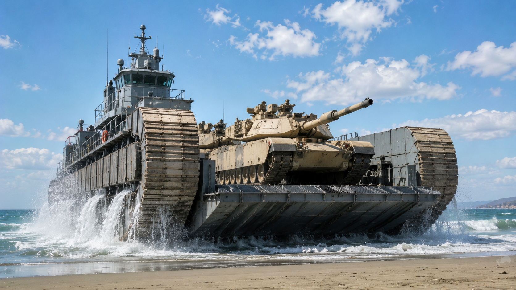 The giant sea tank America built to invade any coastline