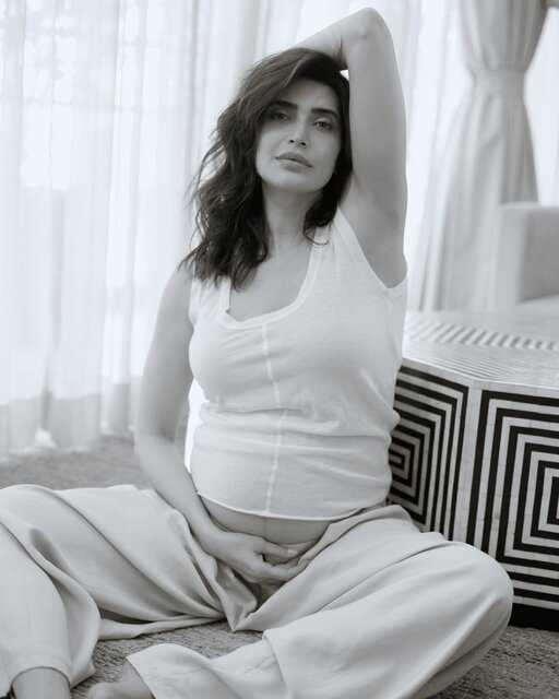 Photos: Karishma Tanna gets a pregnancy photoshoot done; celebs and ...