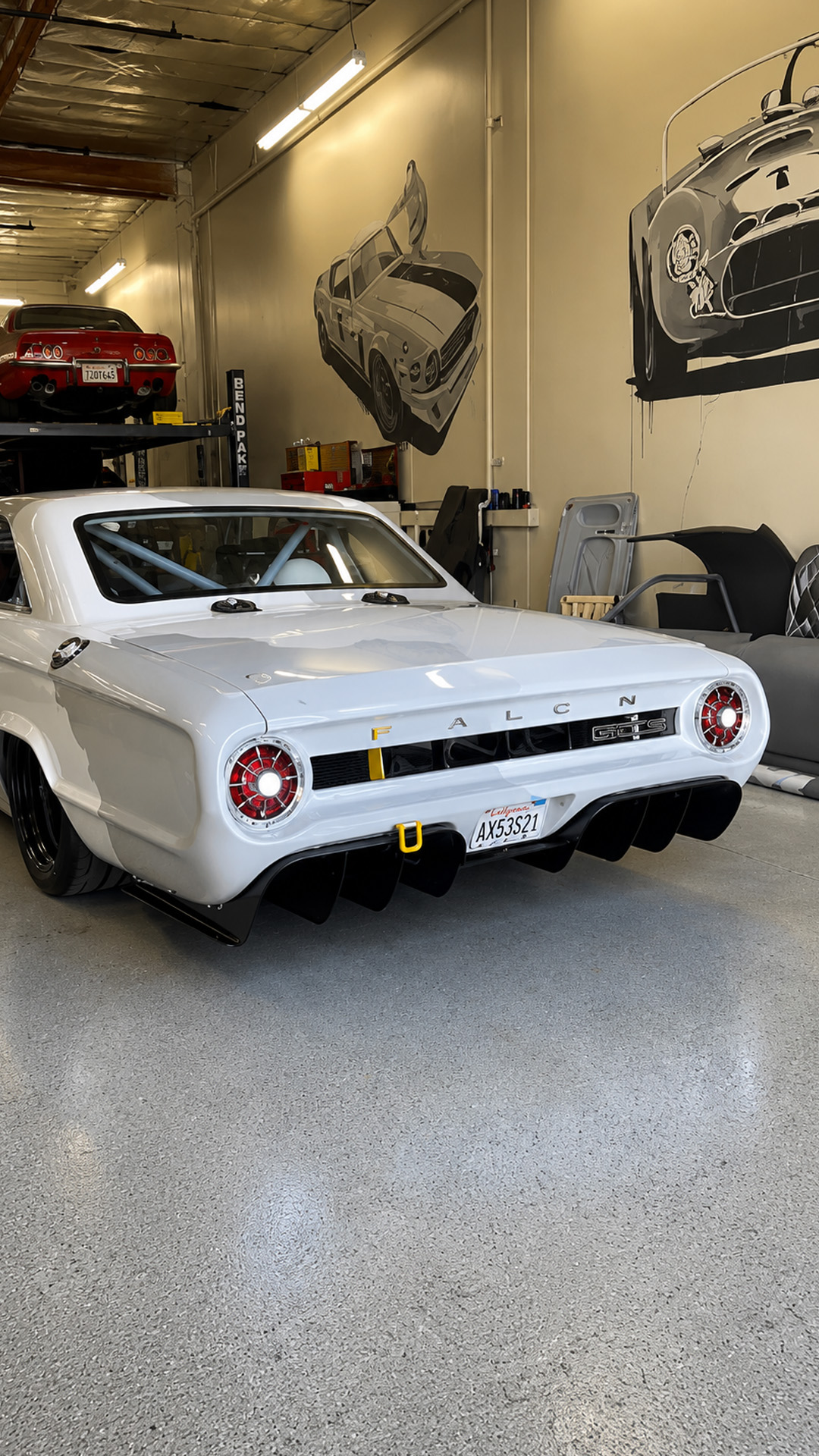 A classic Ford Galaxy build with modern muscle