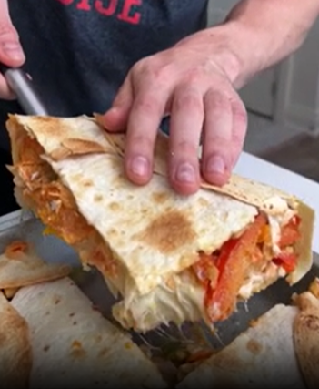 Crunchy and cheesy Dorito chicken wrap a flavor explosion you need to try