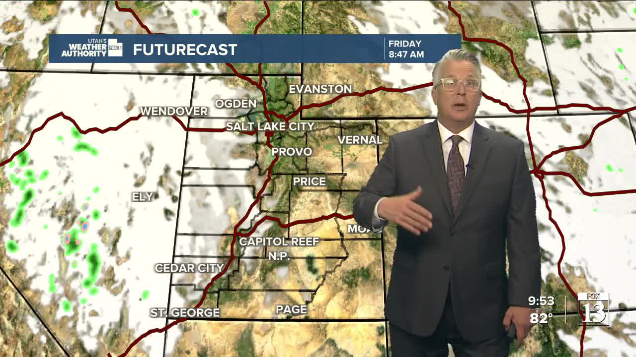 Clouds and storms coming Friday and the weekend, sun returns Monday ...
