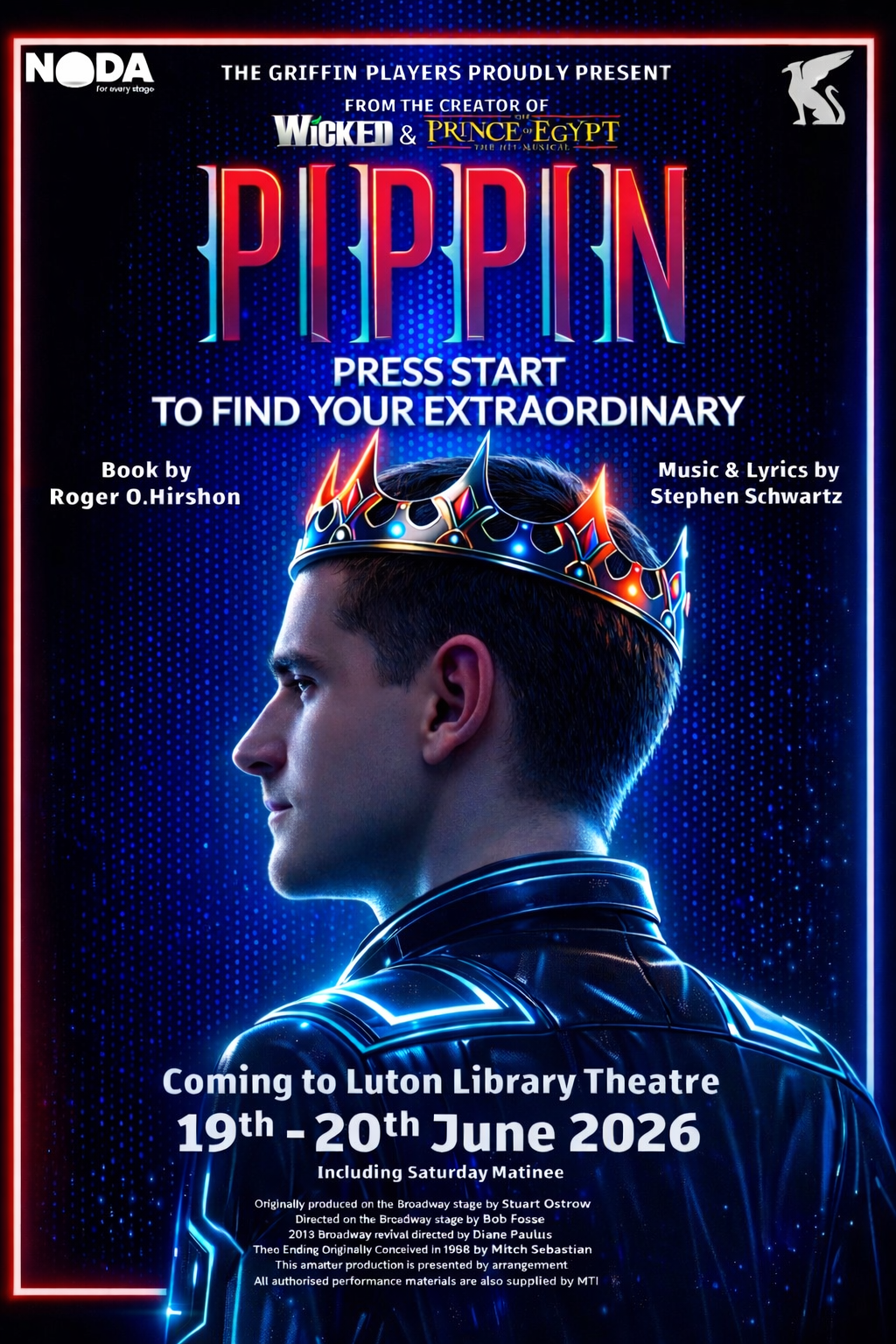 Luton’s Griffin Players bring Pippin to Bedfordshire for the first time