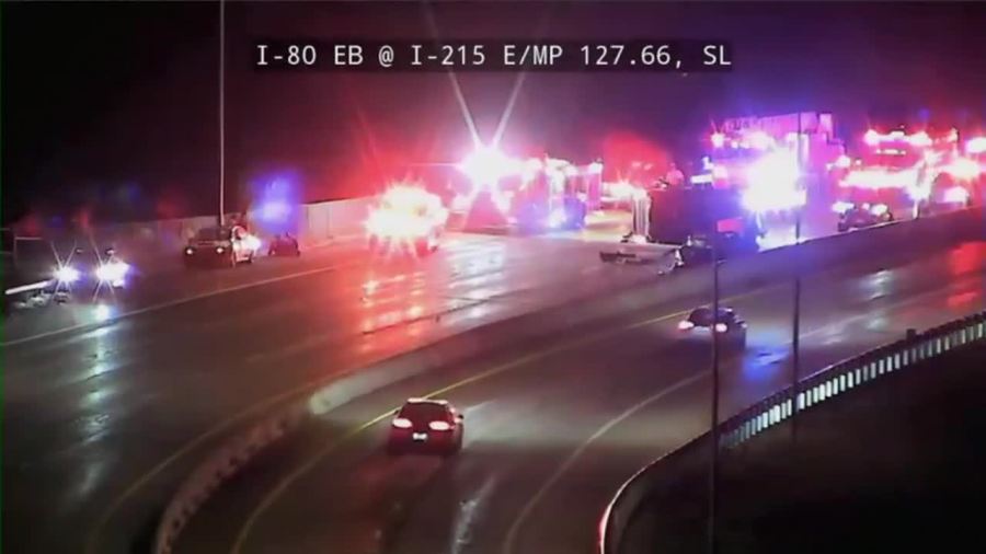Traffic alert: NB I-215 lanes closed at Foothill Drive due to wrong-way ...
