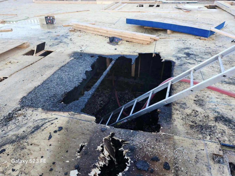 Tool malfunction causes $30k in damages to home under construction
