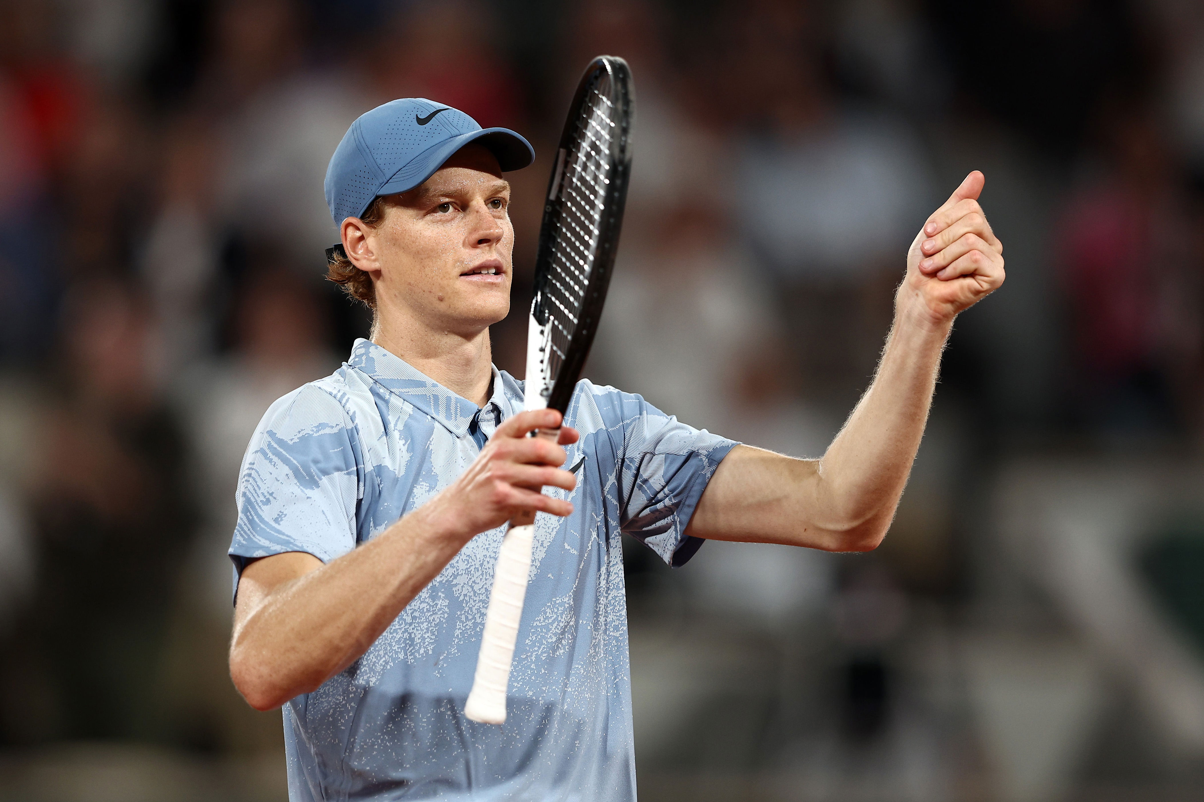 French Open favourite Sinner battles heat, Kouame bids for history