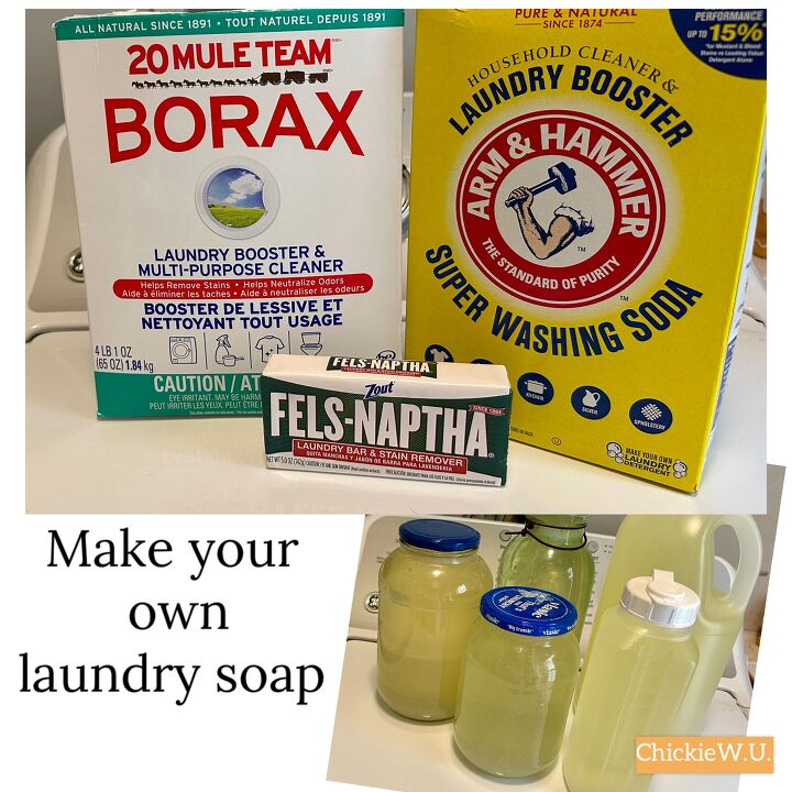 Make laundry soap
