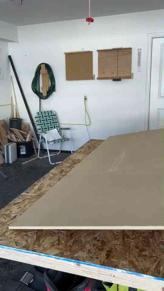 Efficient woodworking and cleaning workflow