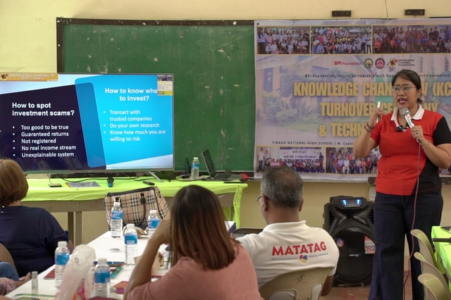 BPI, Knowledge Channel foundations partner to raise financial literacy