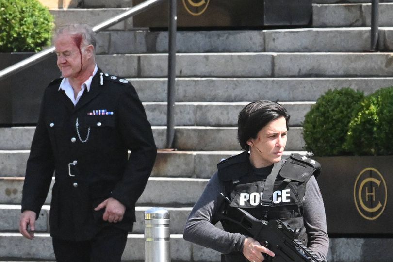 Line of Duty series 7 stars spotted in dramatic Belfast 'shooting' scenes