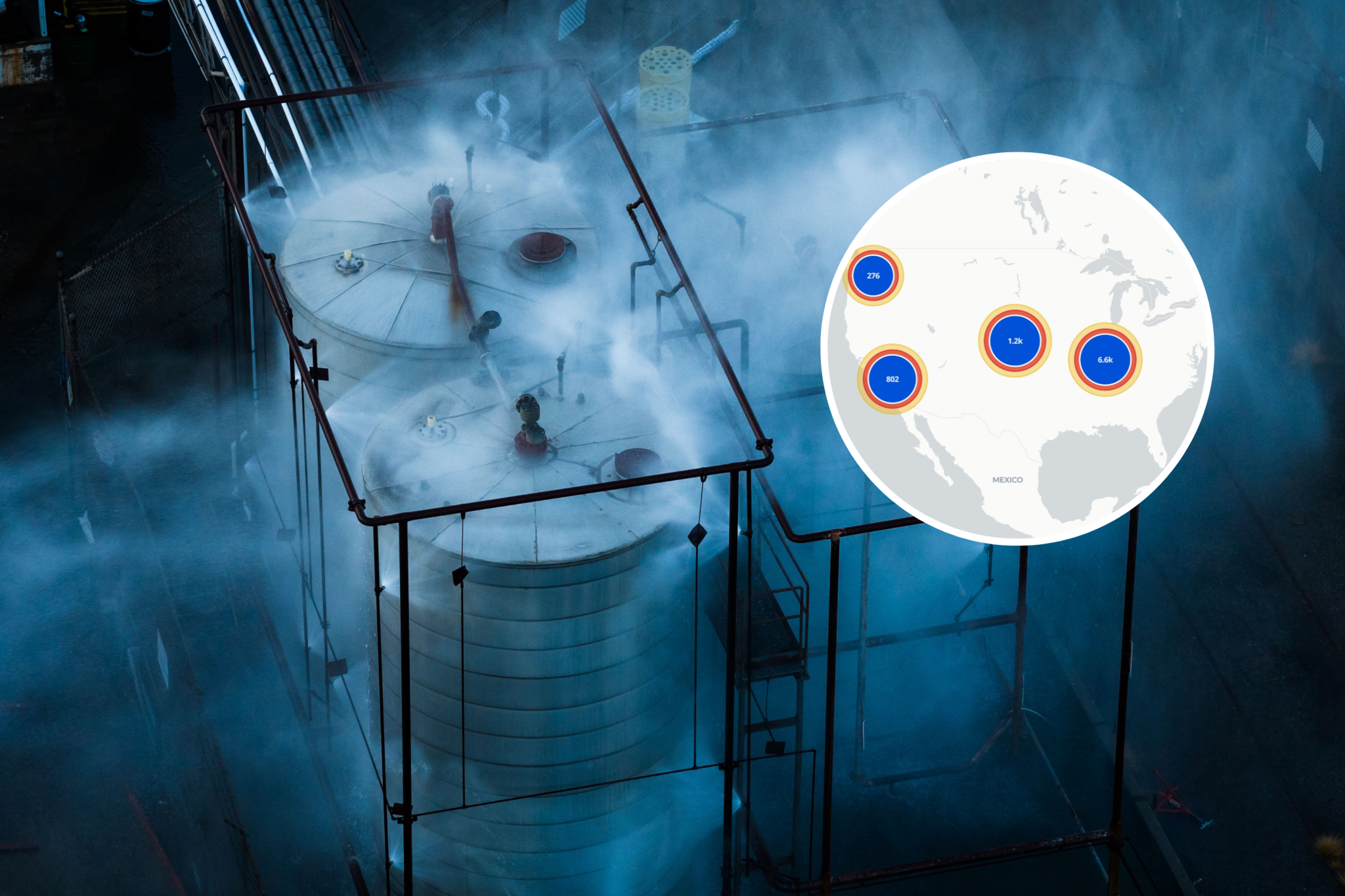 Map reveals where US chemical facility accidents occurred