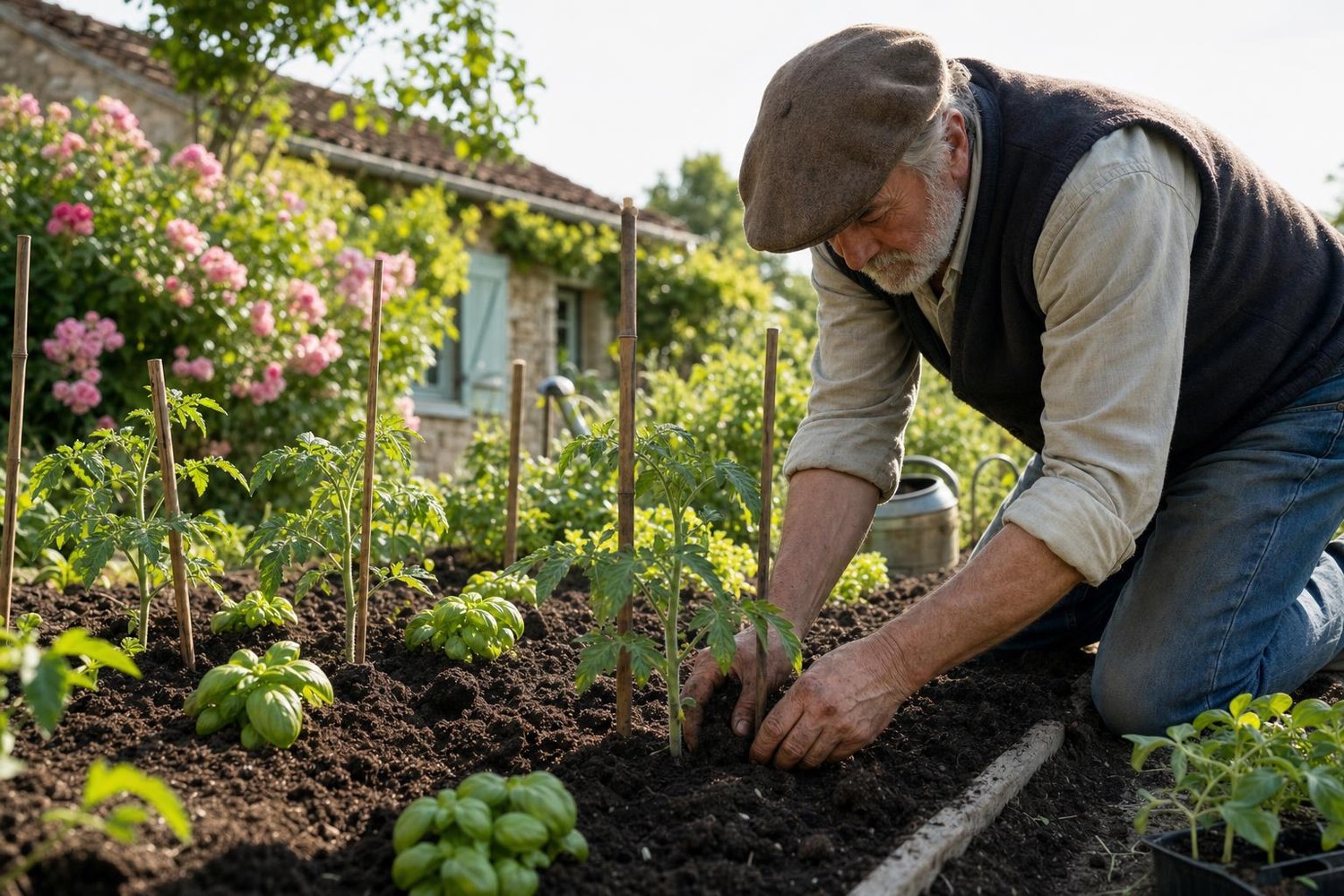 « Les anciens ne plantaient jamais leurs tomates sans basilic ...