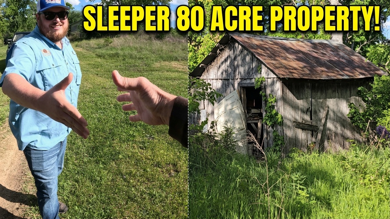 Touring a neglected 80-acre farmhouse and property