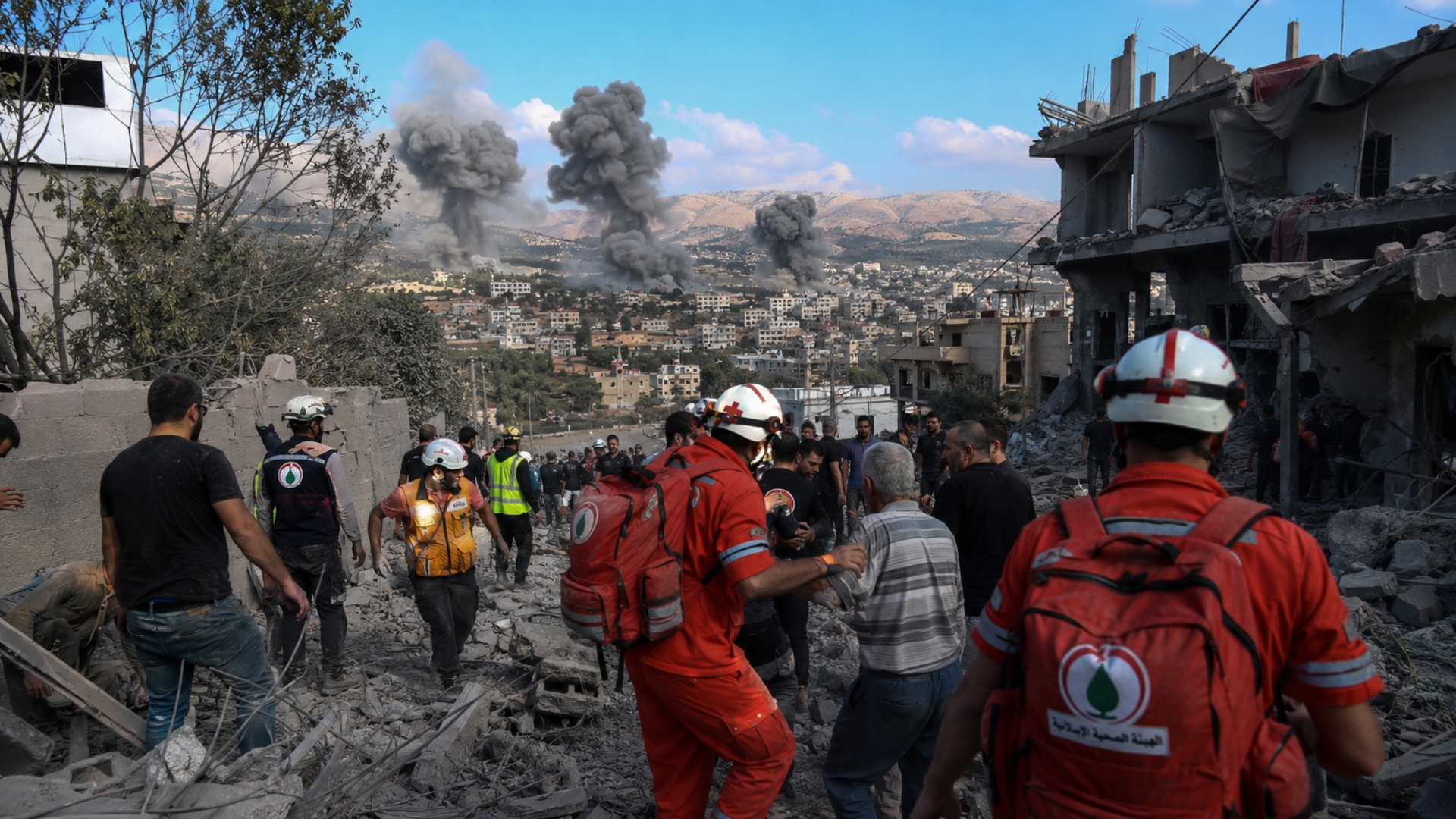 IDF says it hit more than 150 Hezbollah sites in southern Lebanon